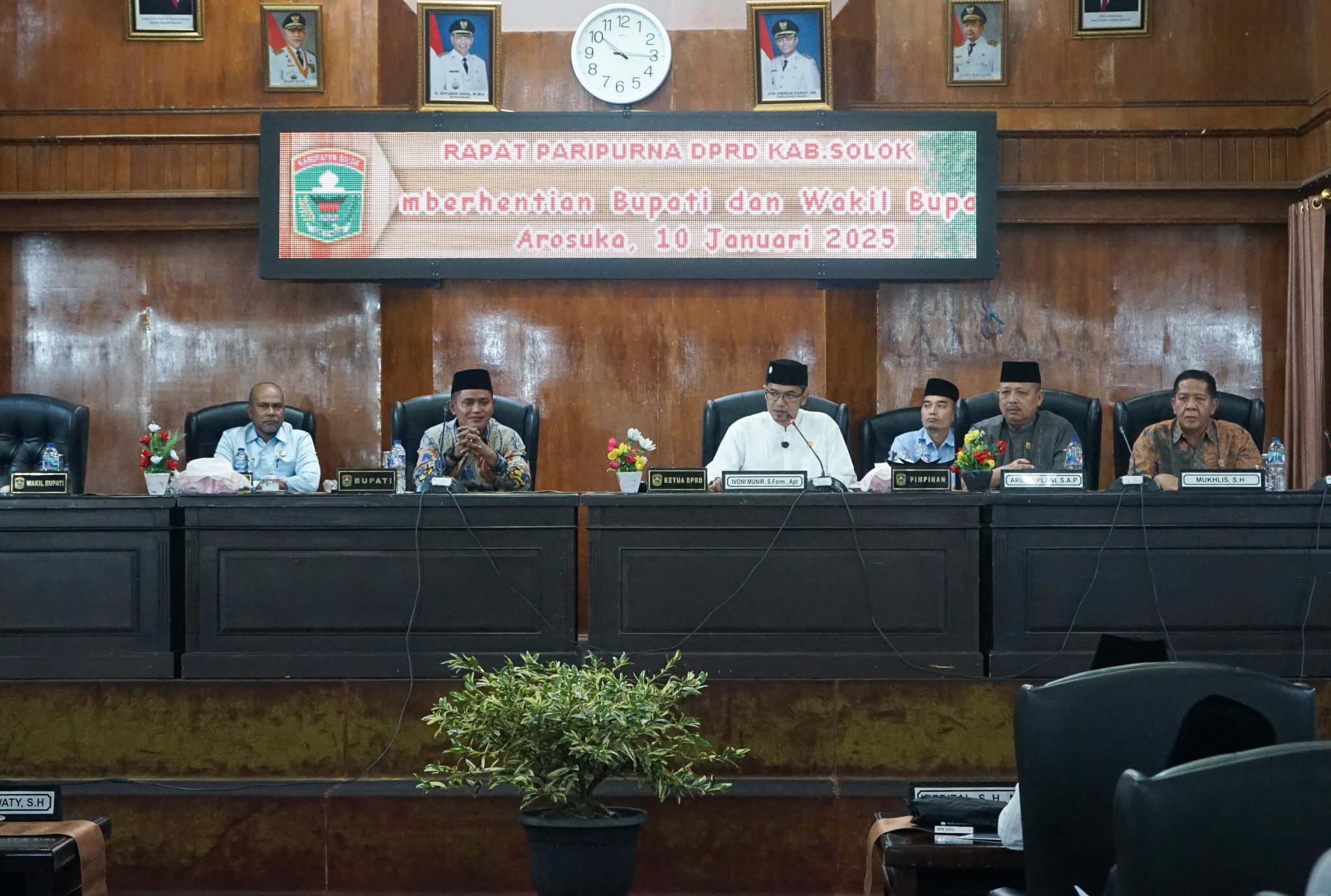 Masa Jabatan Berakhir, Jon Firman Pandu Resmi Ditetapkan sebagai Bupati ...